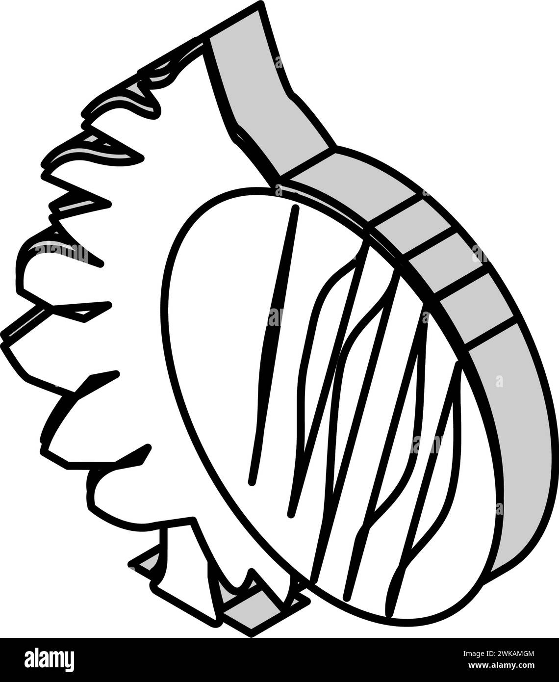 cedar wood isometric icon vector illustration Stock Vector Image & Art ...