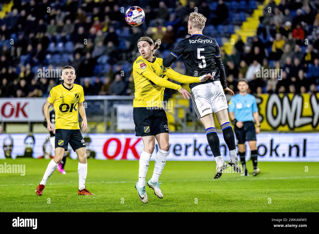 BREDA, Netherlands. 19th Feb, 2024. football, Rat Verleghstadium ...