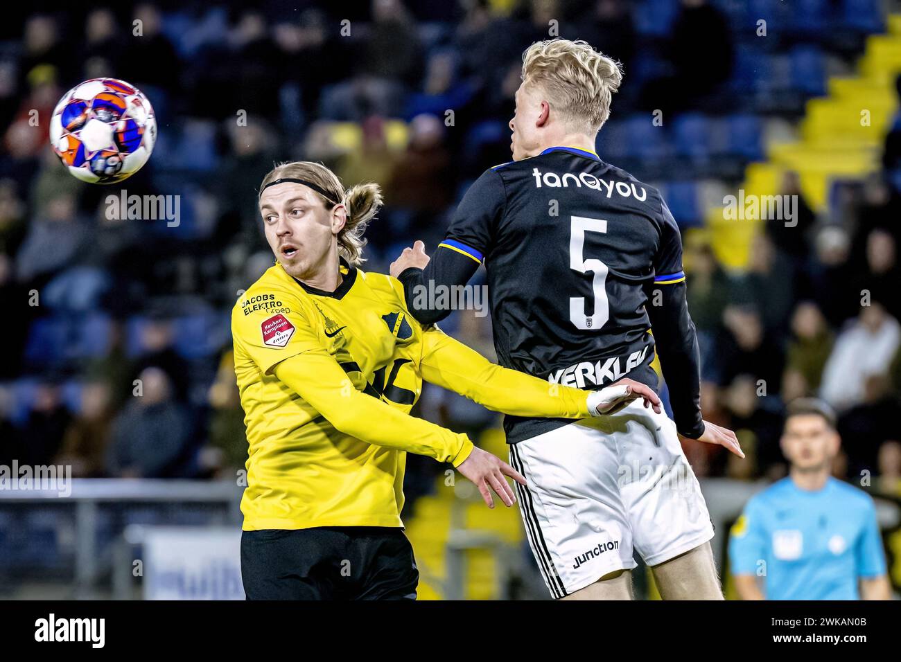 BREDA, Netherlands. 19th Feb, 2024. football, Rat Verleghstadium ...