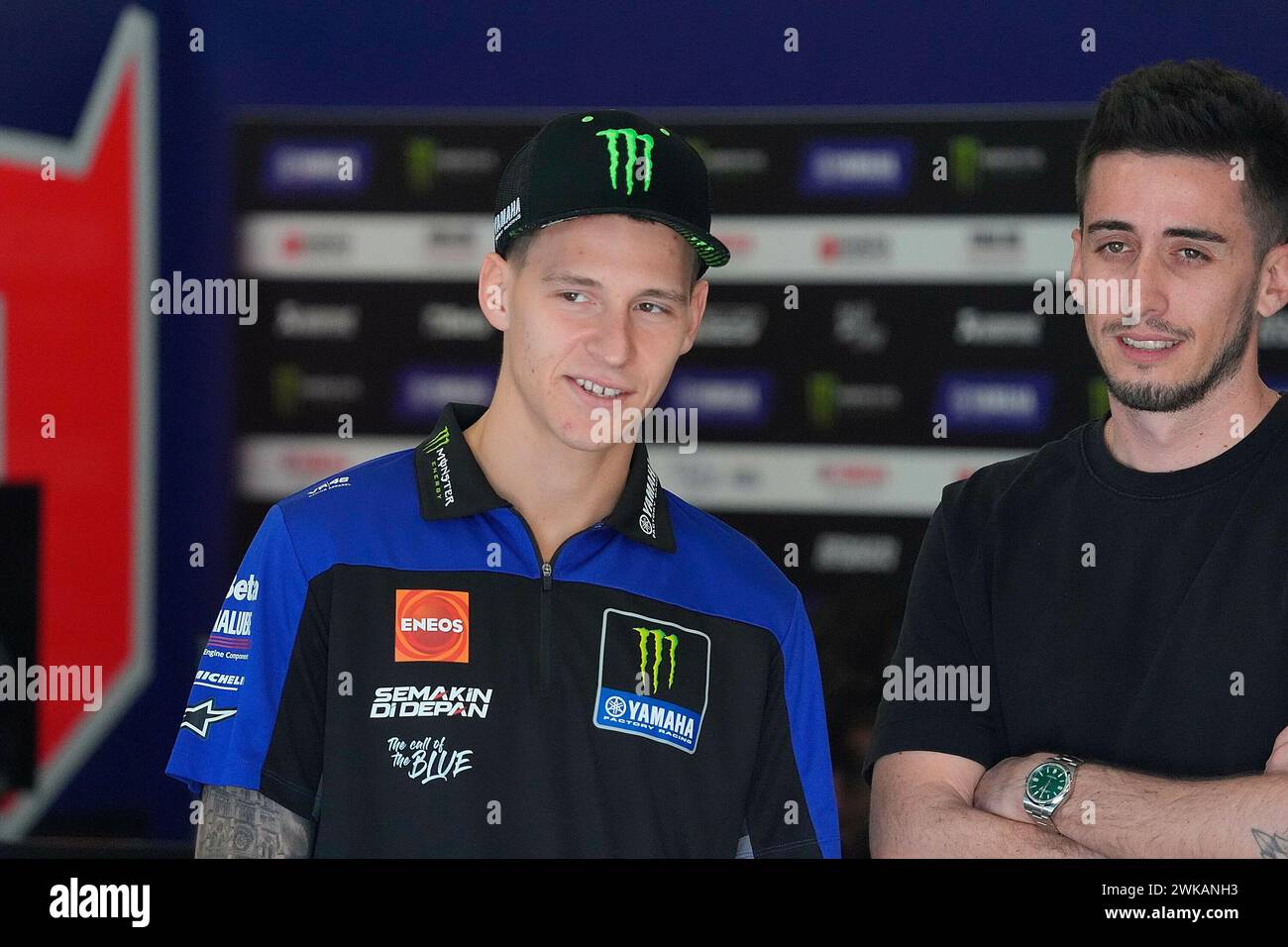 Quartararo monster yamaha qatar hi-res stock photography and images - Alamy