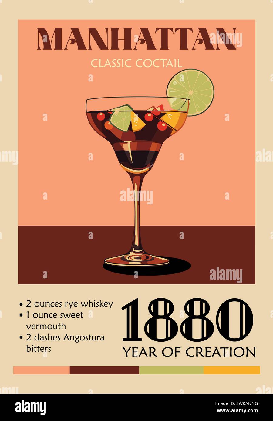 1950s manhattan Stock Vector Images - Alamy