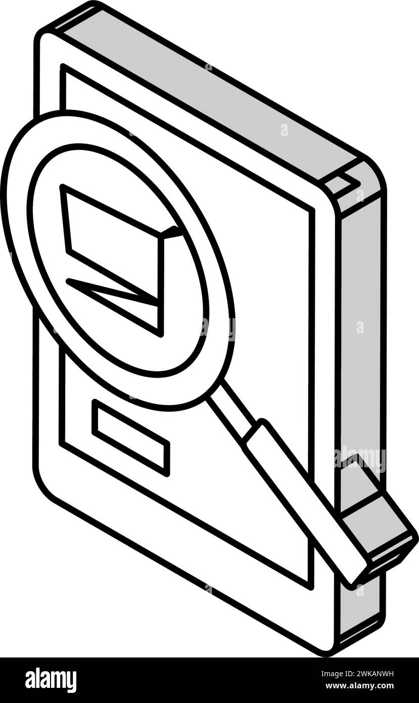 product research isometric icon vector illustration Stock Vector Image ...