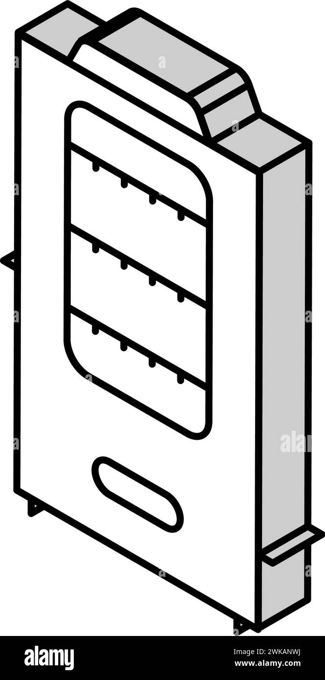 smoker equipment isometric icon vector illustration Stock Vector Image ...