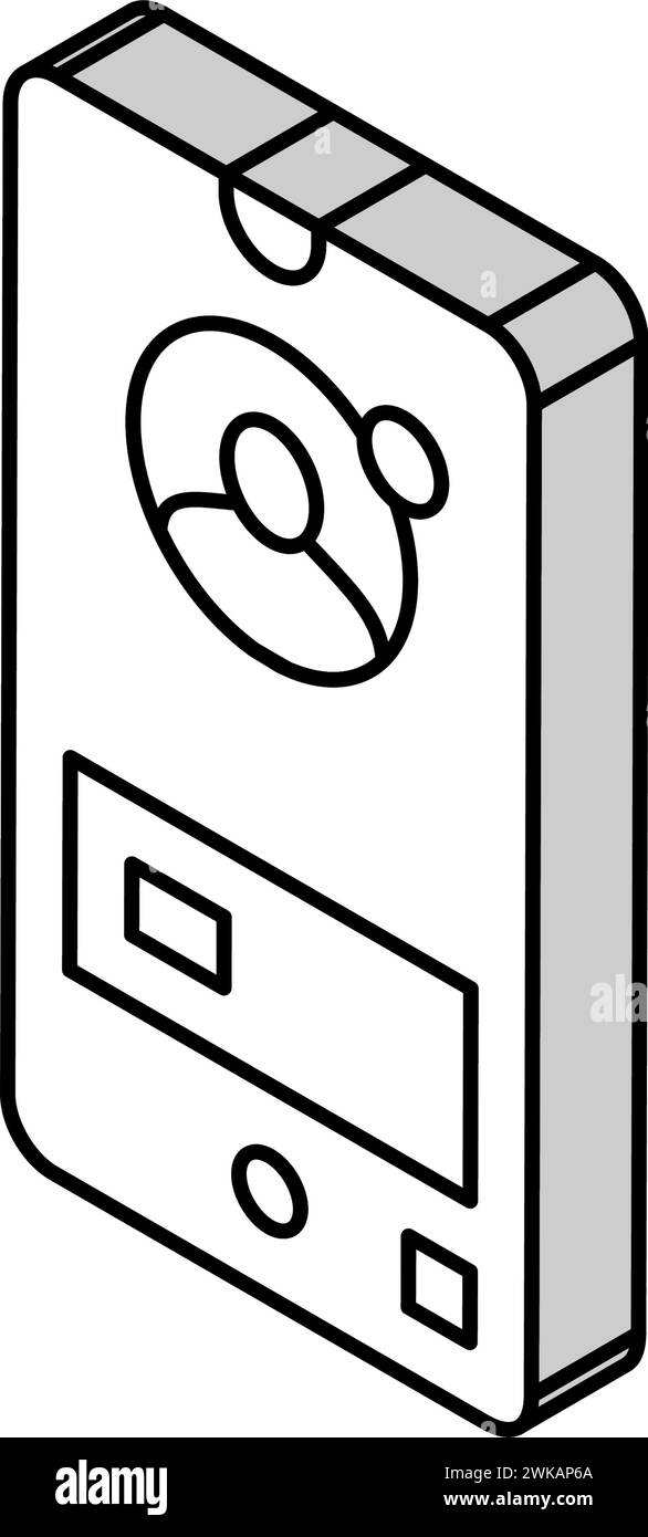 mobile application isometric icon vector illustration Stock Vector ... mobile application isometric icon vector illustration Stock Vector ...