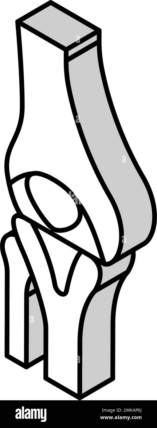 bone human isometric icon vector illustration Stock Vector Image & Art ...