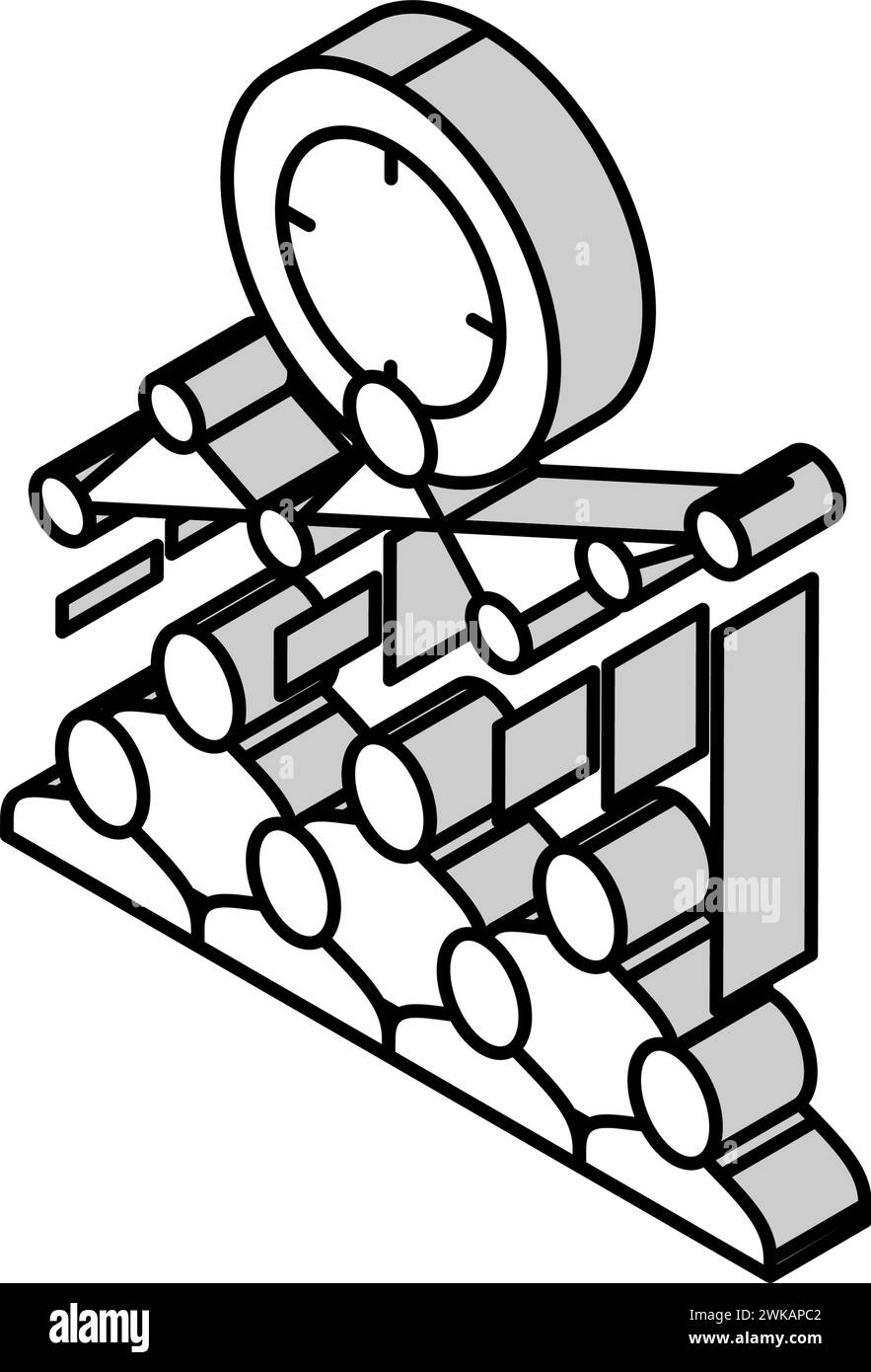 audience customer isometric icon vector illustration Stock Vector Image ...