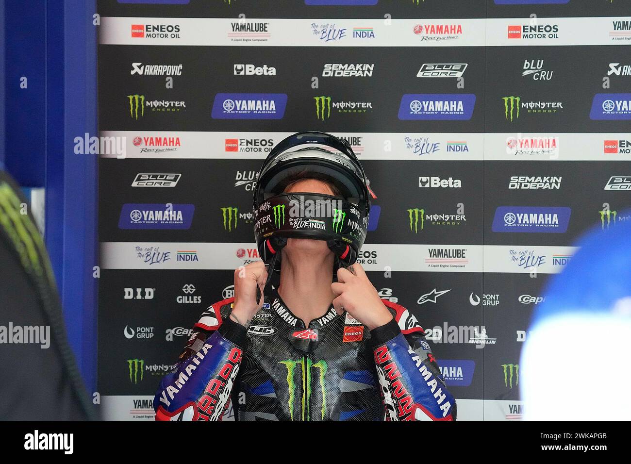 Quartararo monster yamaha qatar hi-res stock photography and images - Alamy