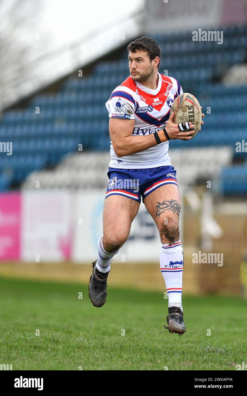 Featherstone, England - 18th February 2024 - Wakefield Trinity's Jay ...