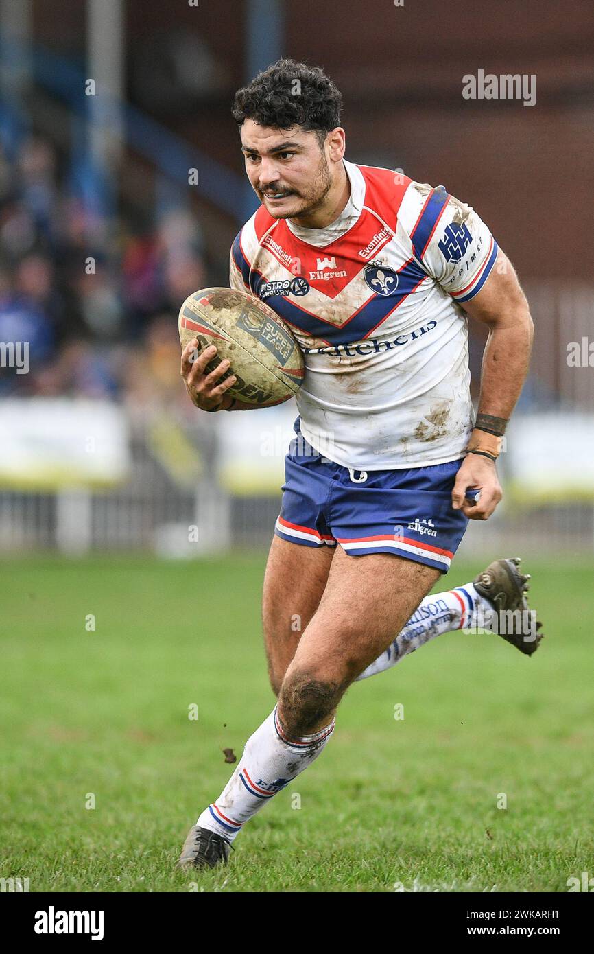 Featherstone, England - 18th February 2024 - Wakefield Trinity's ...