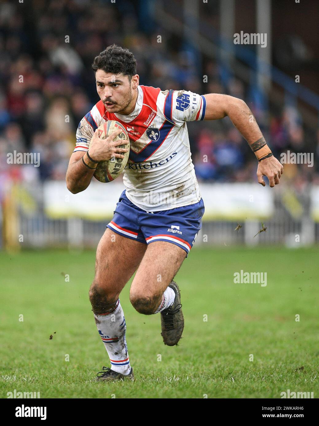 Featherstone, England - 18th February 2024 - Wakefield Trinity's ...