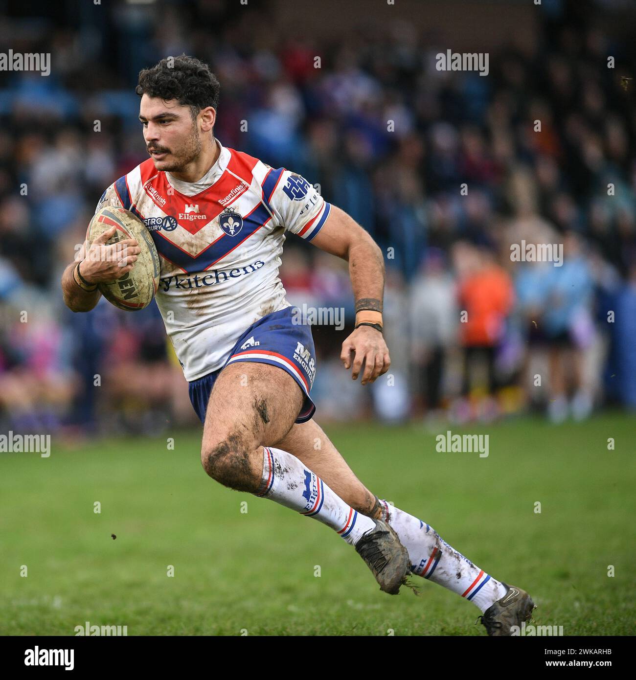 Featherstone, England - 18th February 2024 - Wakefield Trinity's ...