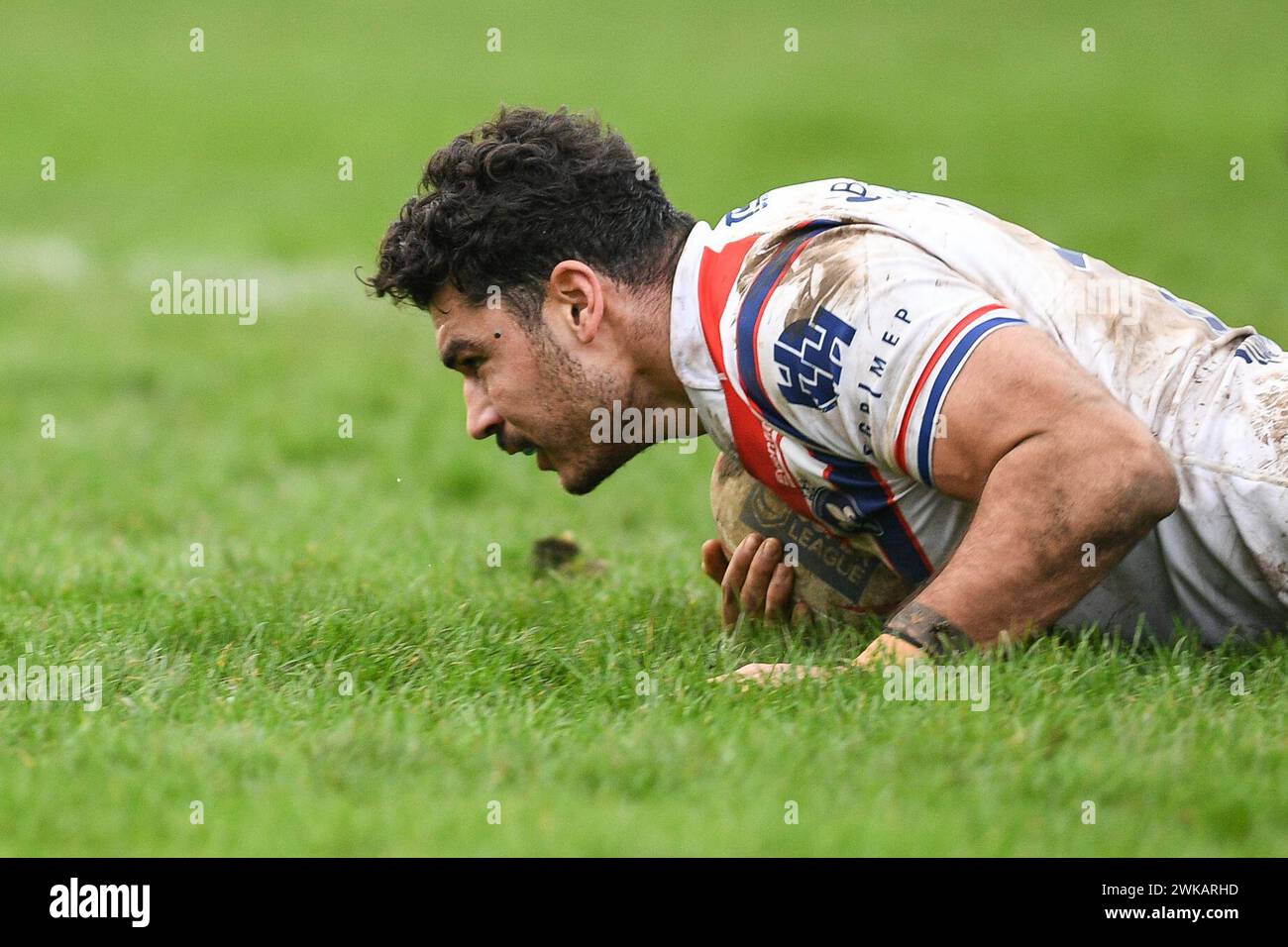 Featherstone, England - 18th February 2024 - Wakefield Trinity's ...
