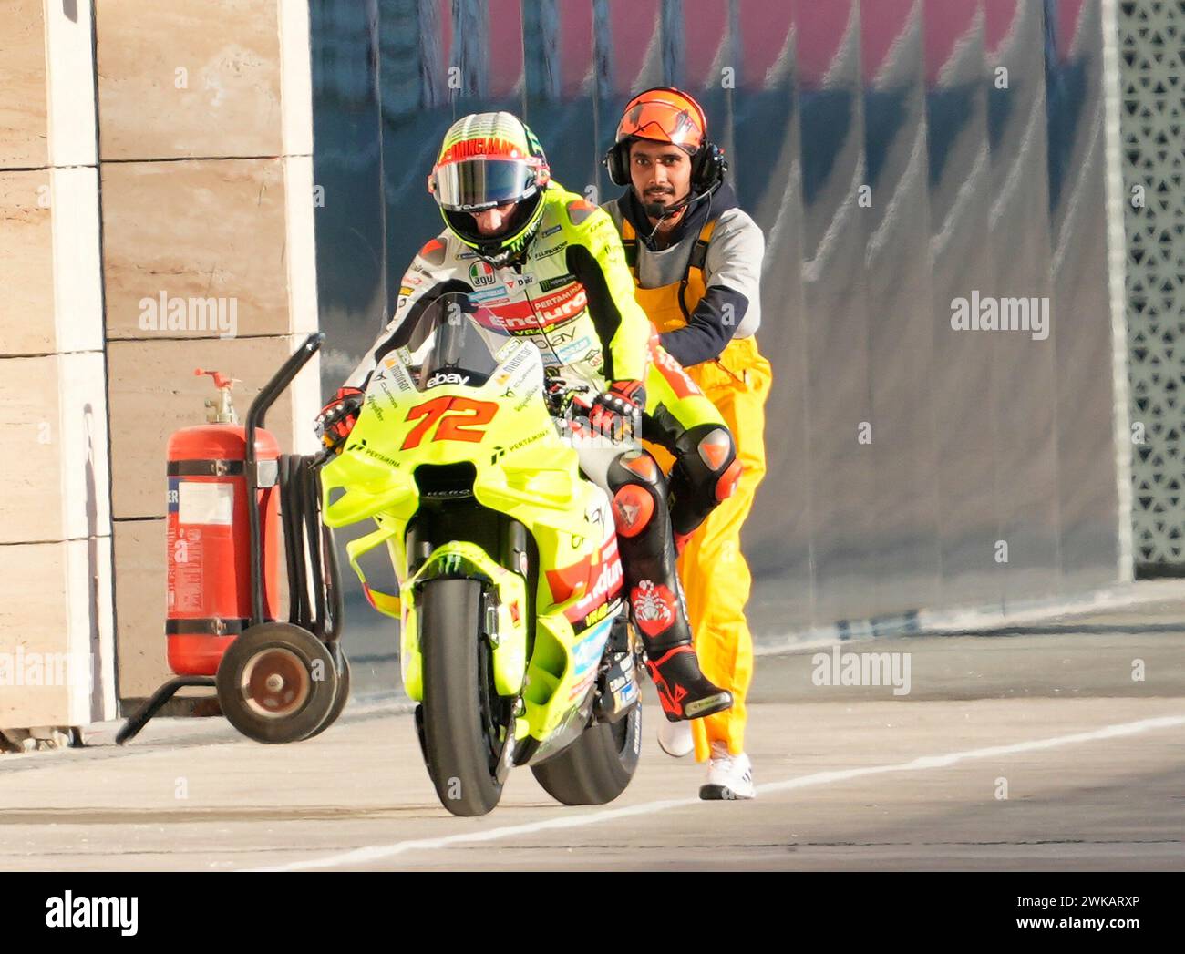 February 19th, 2024, Losail International Circuit, Doha, MotoGP test ...