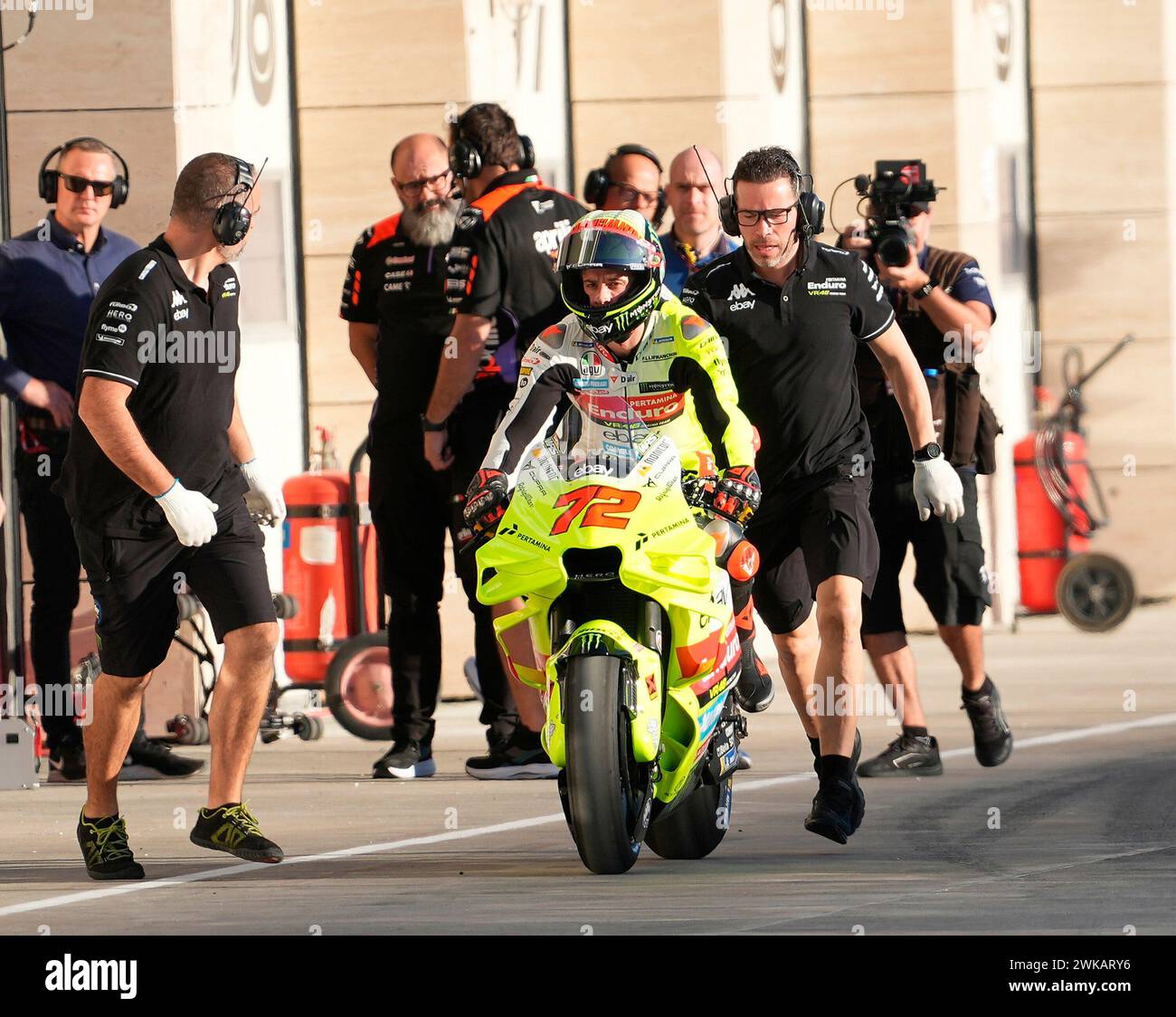 February 19th, 2024, Losail International Circuit, Doha, MotoGP test ...