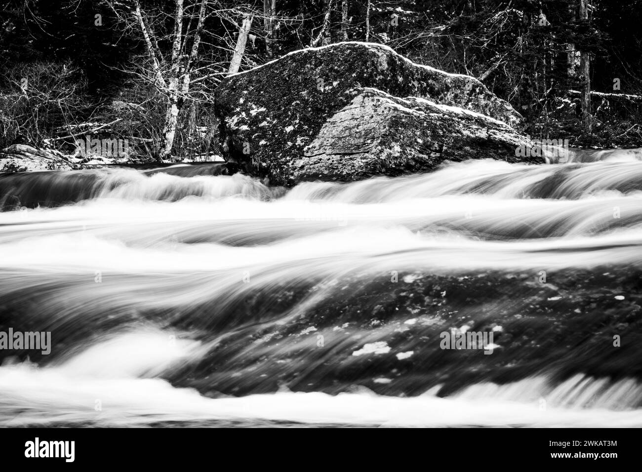 Laminar water flow Black and White Stock Photos & Images - Alamy