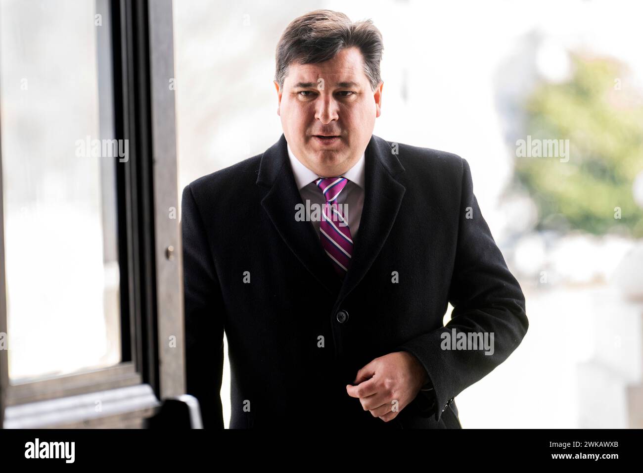 UNITED STATES - FEBRUARY 15: Rep. David Rouzer, R-N.C., arrives to the ...