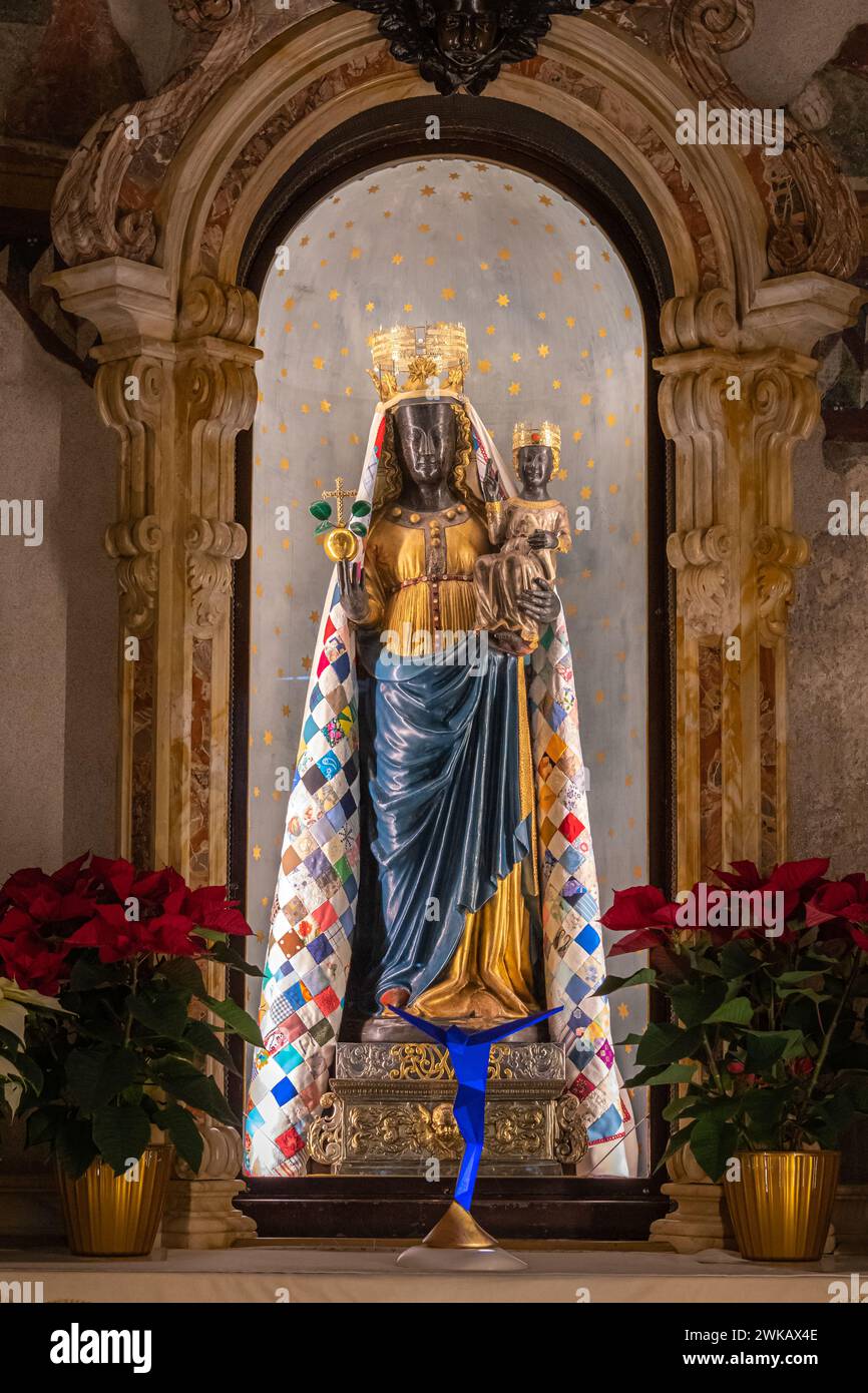 The Sanctuary of Oropa (Italian: santuario di Oropa) is a Marian ...