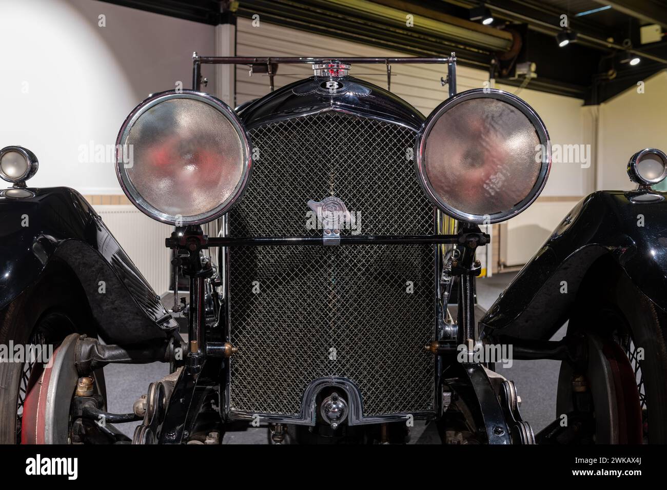Sparkford.Somerset.United Kingdom.January 7th 2024.A 1930 Bentley 41/2 ...