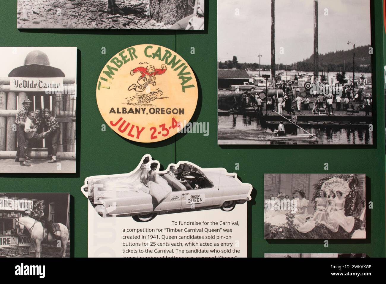 History of the Timber Carnival exhibit, Albany Regional Museum, Albany ...
