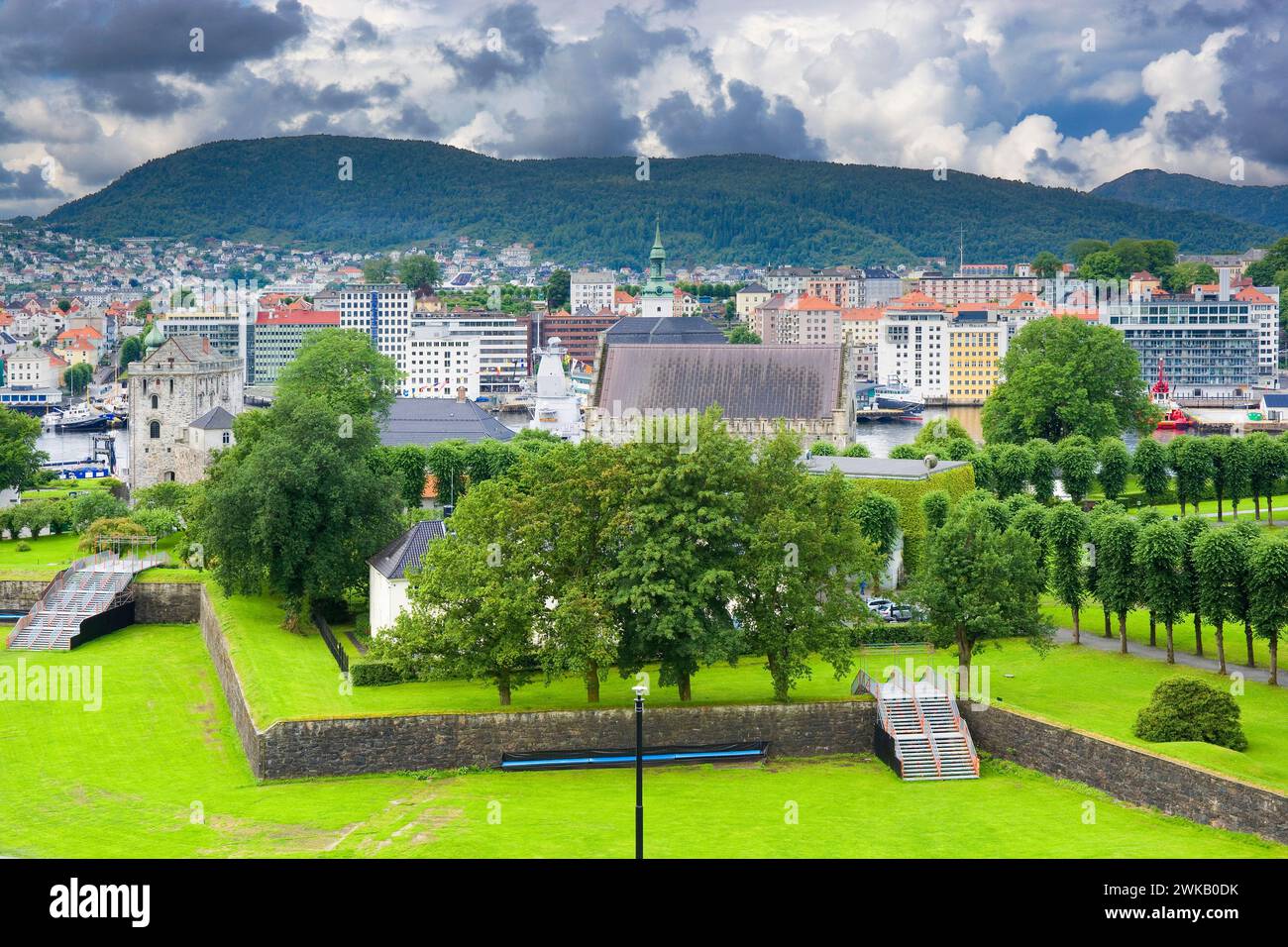 Bergenhus fortress hi-res stock photography and images - Alamy