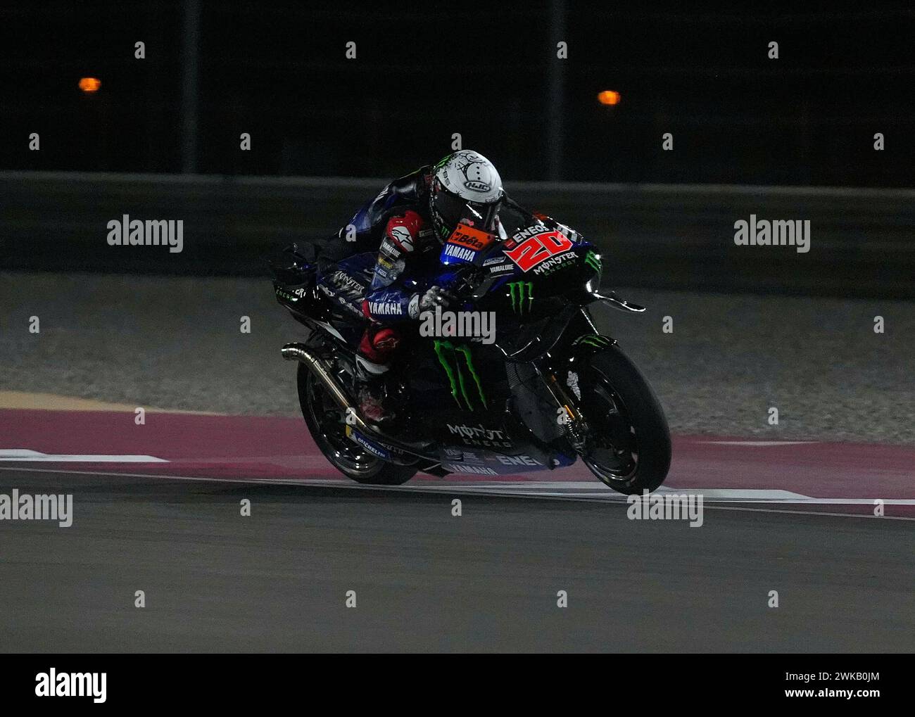 Quartararo monster yamaha qatar hi-res stock photography and images - Alamy