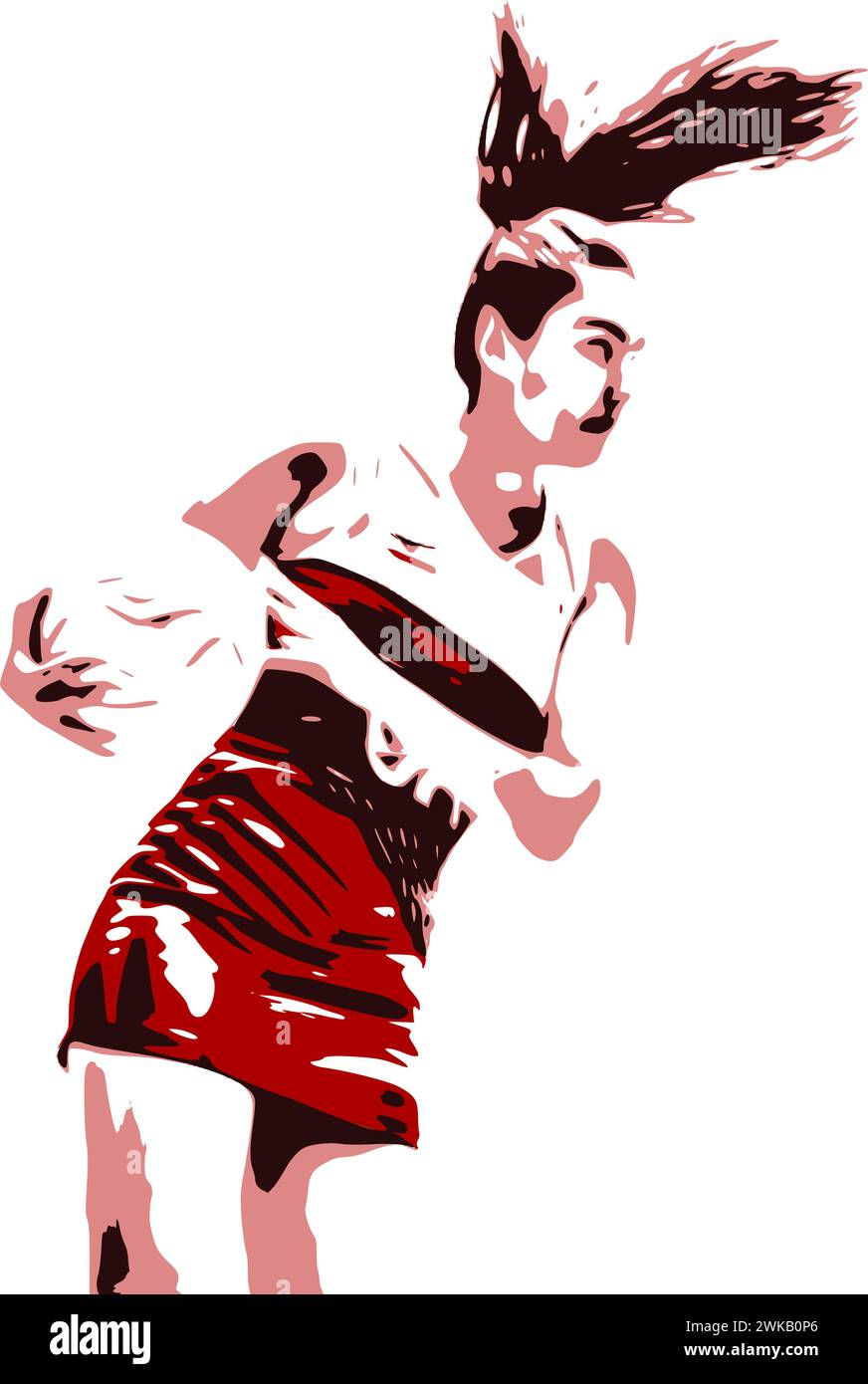 Discover captivating vector images capturing the essence of netball, a ...