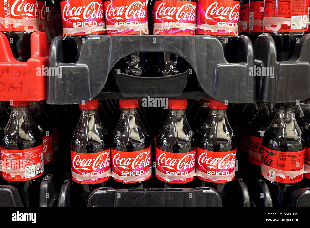 Port Washington, Wisconsin - February 19, 2024: Coke debuts first new ...