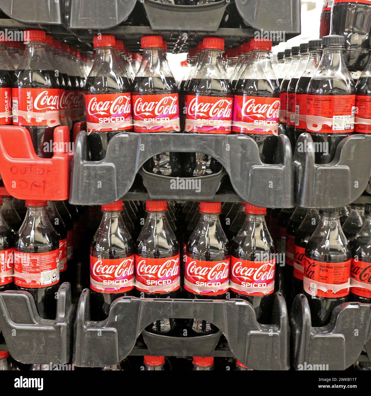 Port Washington, Wisconsin - February 19, 2024: Coke debuts first new ...