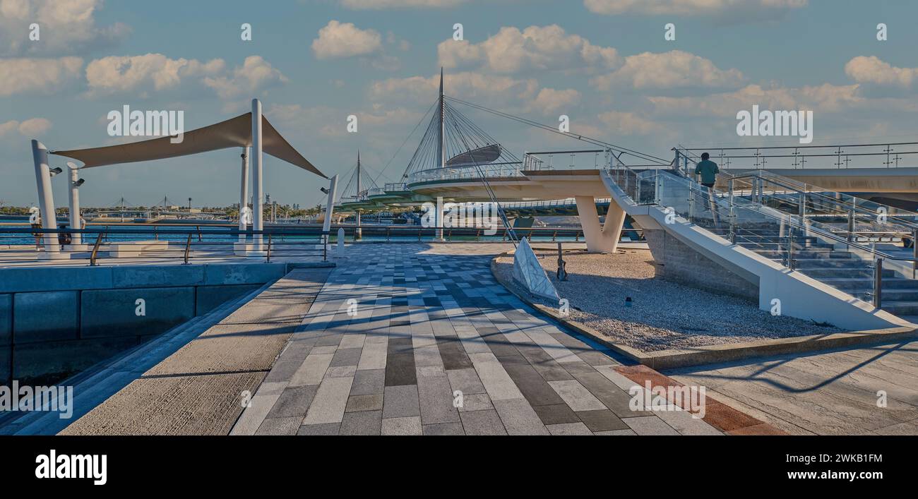 The glass bridge of lusail hi-res stock photography and images - Alamy