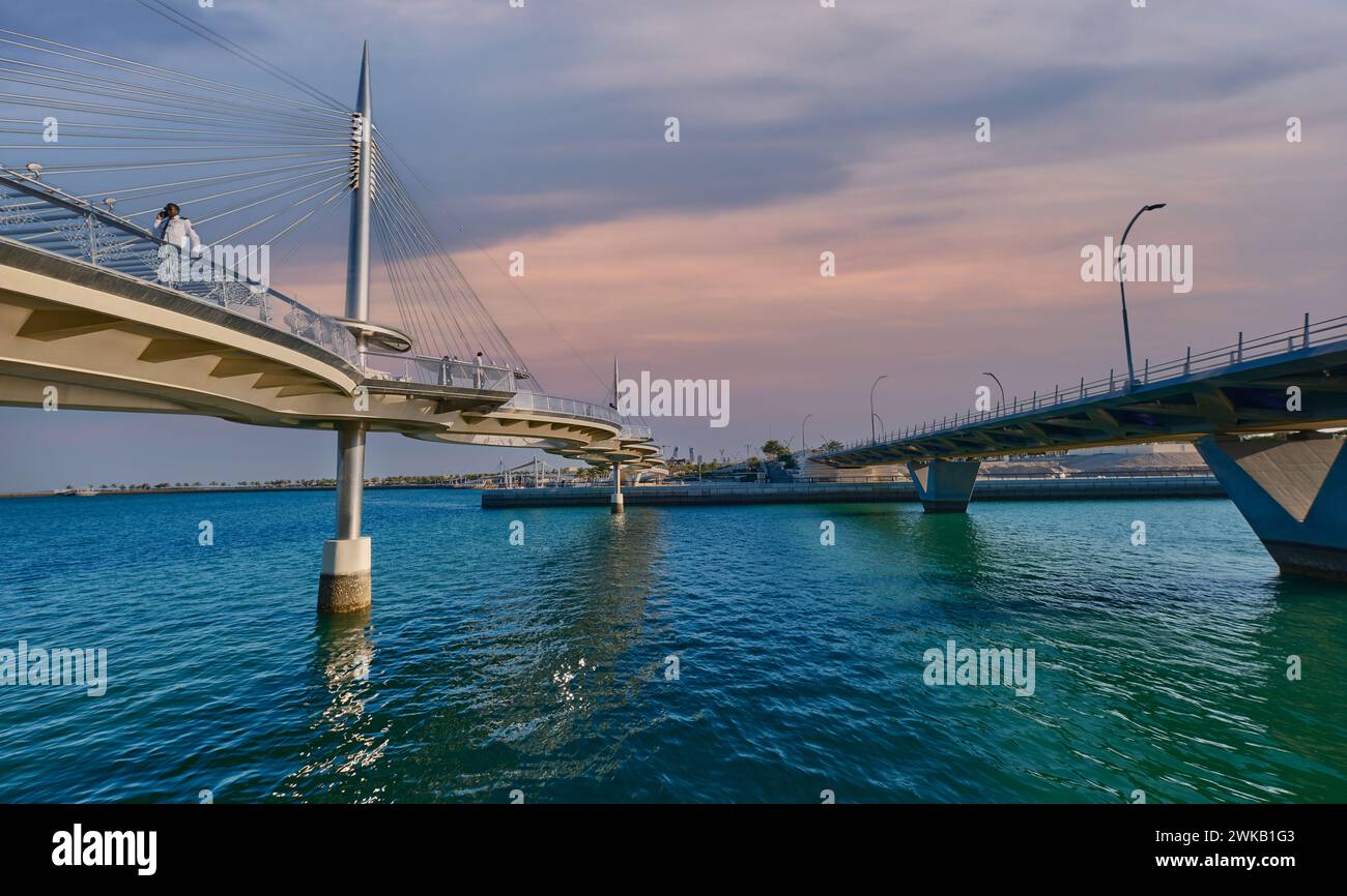 The glass bridge of lusail hi-res stock photography and images - Alamy