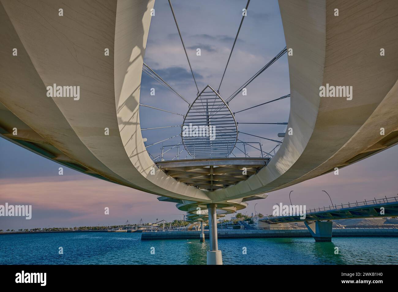 The glass bridge of lusail hi-res stock photography and images - Alamy