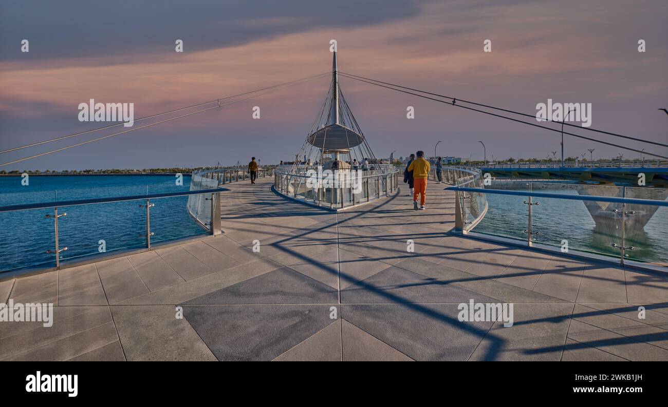 The lusail pedestrian bridges hi-res stock photography and images - Alamy