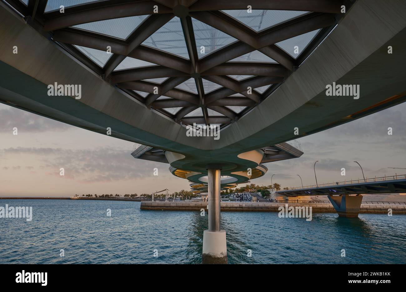 The Lusail Pedestrian Bridges o the Glass Bridge of Lusail, in Lusail ...