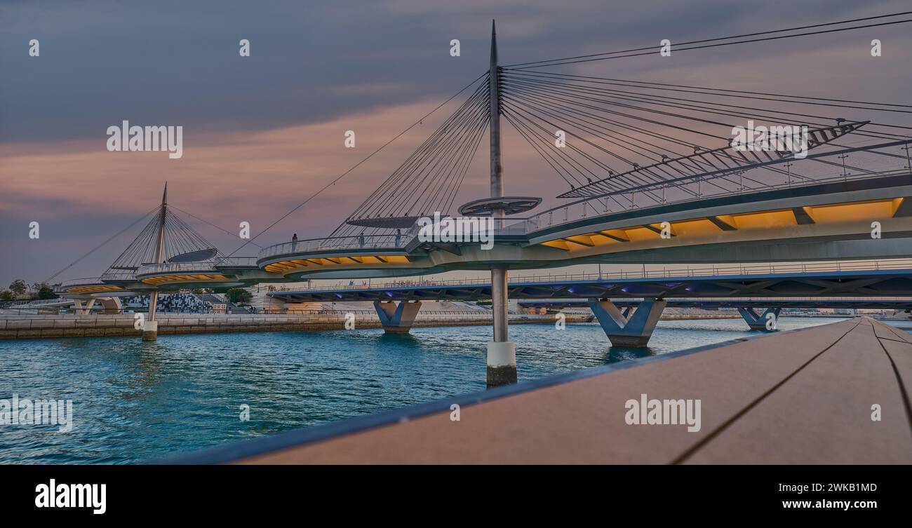 The glass bridge of lusail hi-res stock photography and images - Alamy