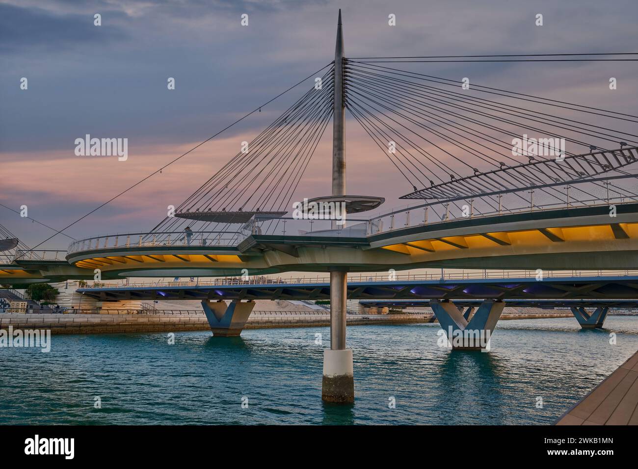 The glass bridge of lusail hi-res stock photography and images - Alamy