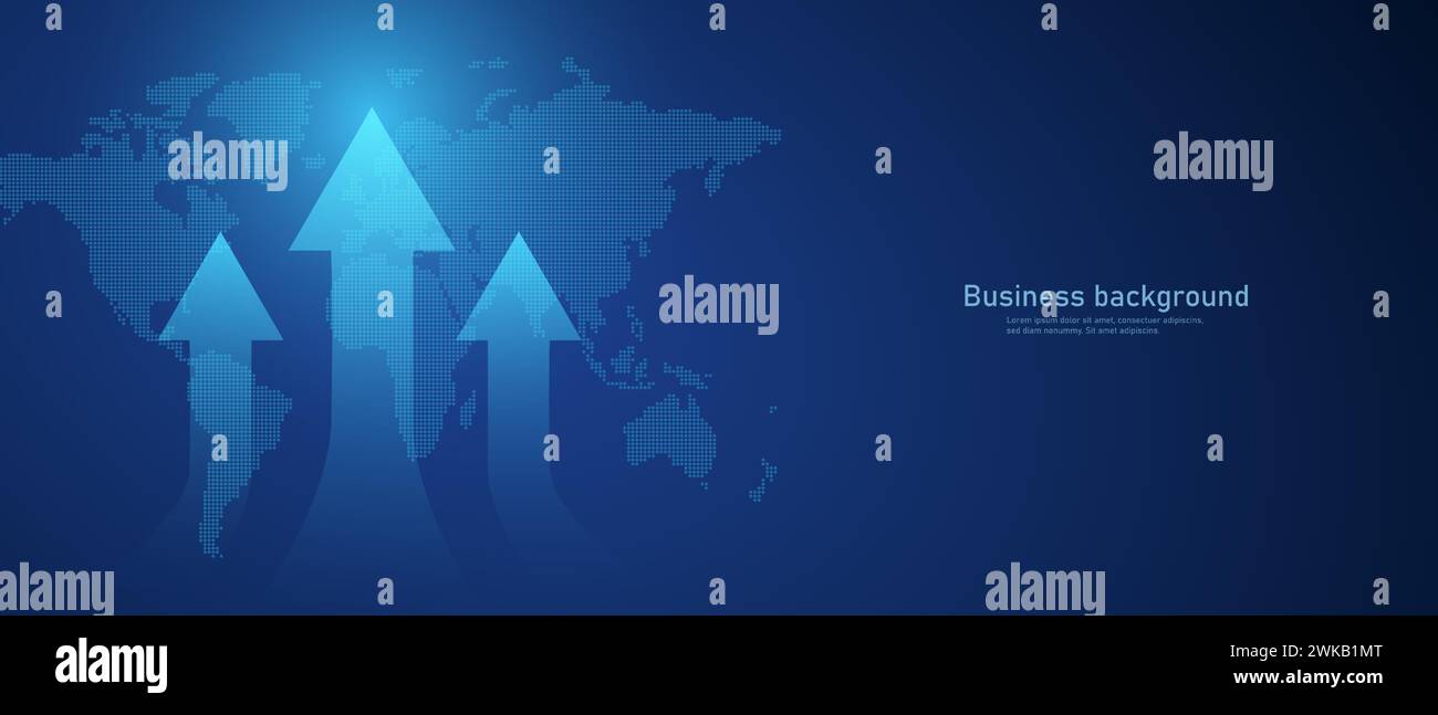Digital bar chart growing business Stock Vector Images - Alamy
