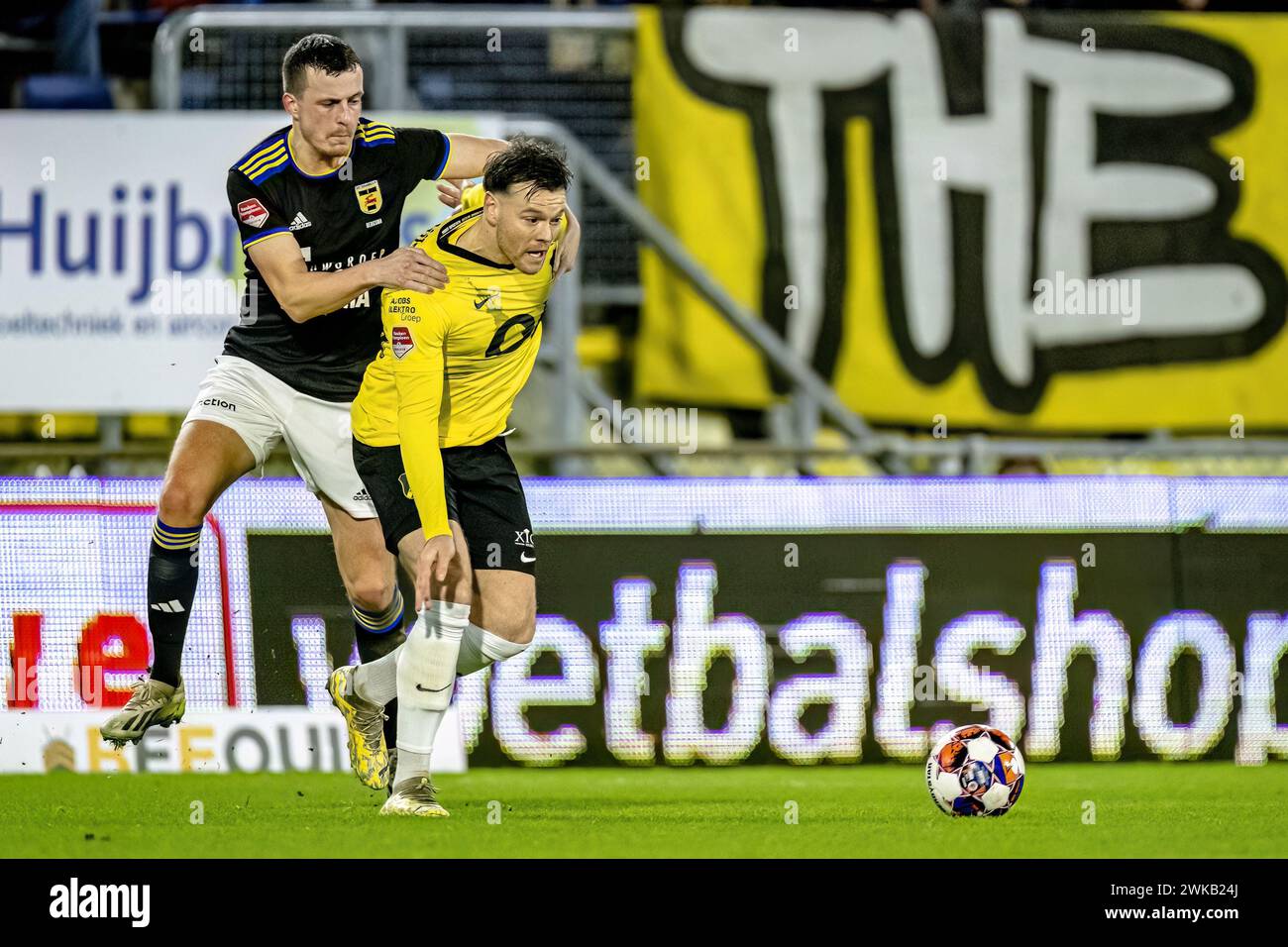 BREDA, Netherlands. 19th Feb, 2024. football, Rat Verleghstadium ...