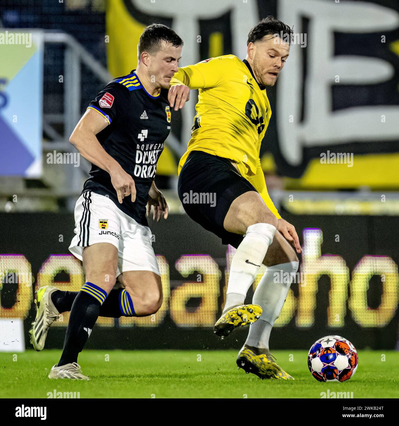 BREDA, Netherlands. 19th Feb, 2024. football, Rat Verleghstadium ...