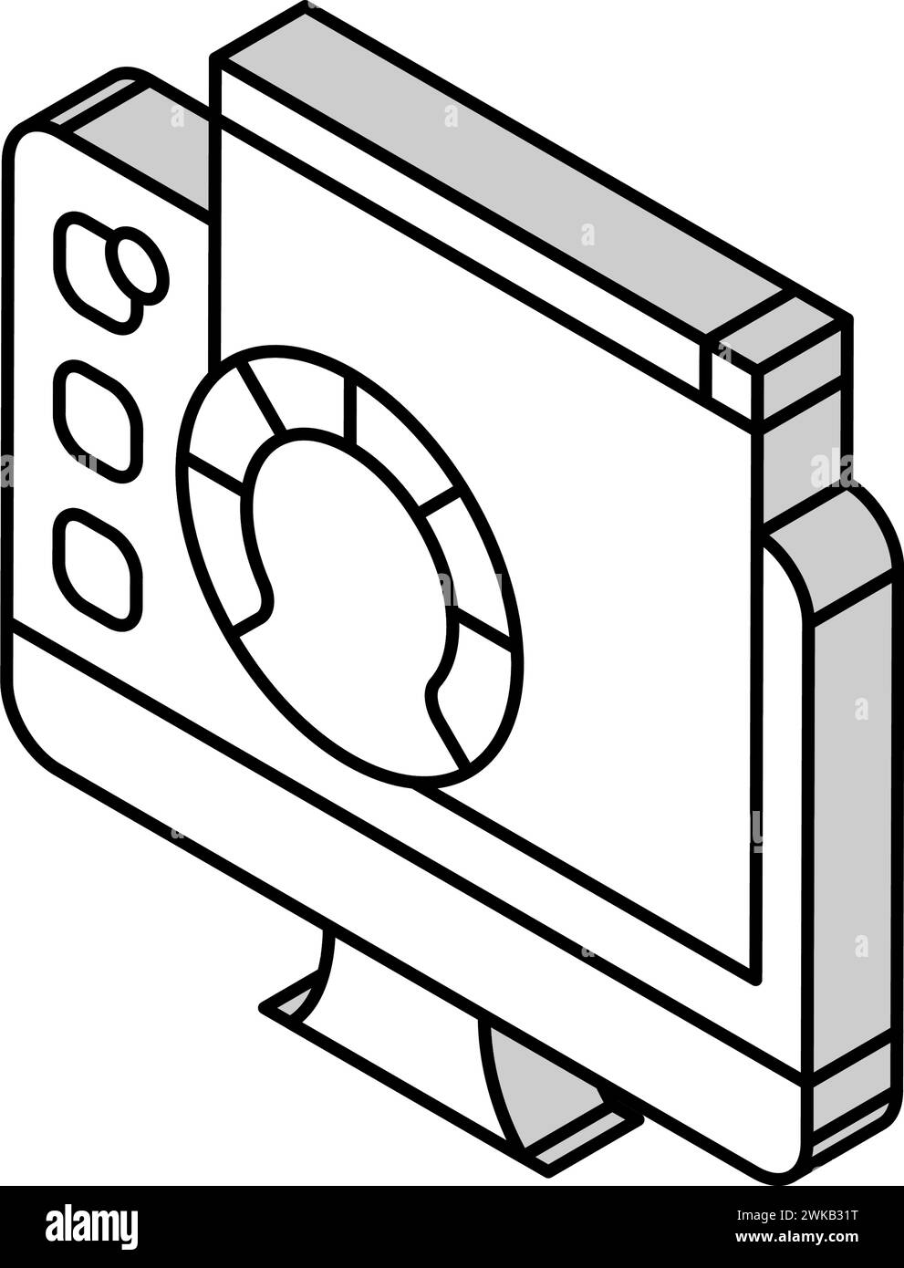 utility software isometric icon vector illustration Stock Vector Image ...