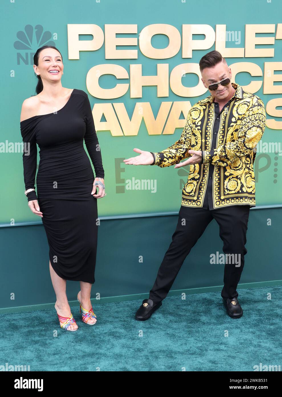 Jenni Farley, Michael Sorrentino attend the 2024 People's Choice Awards ...