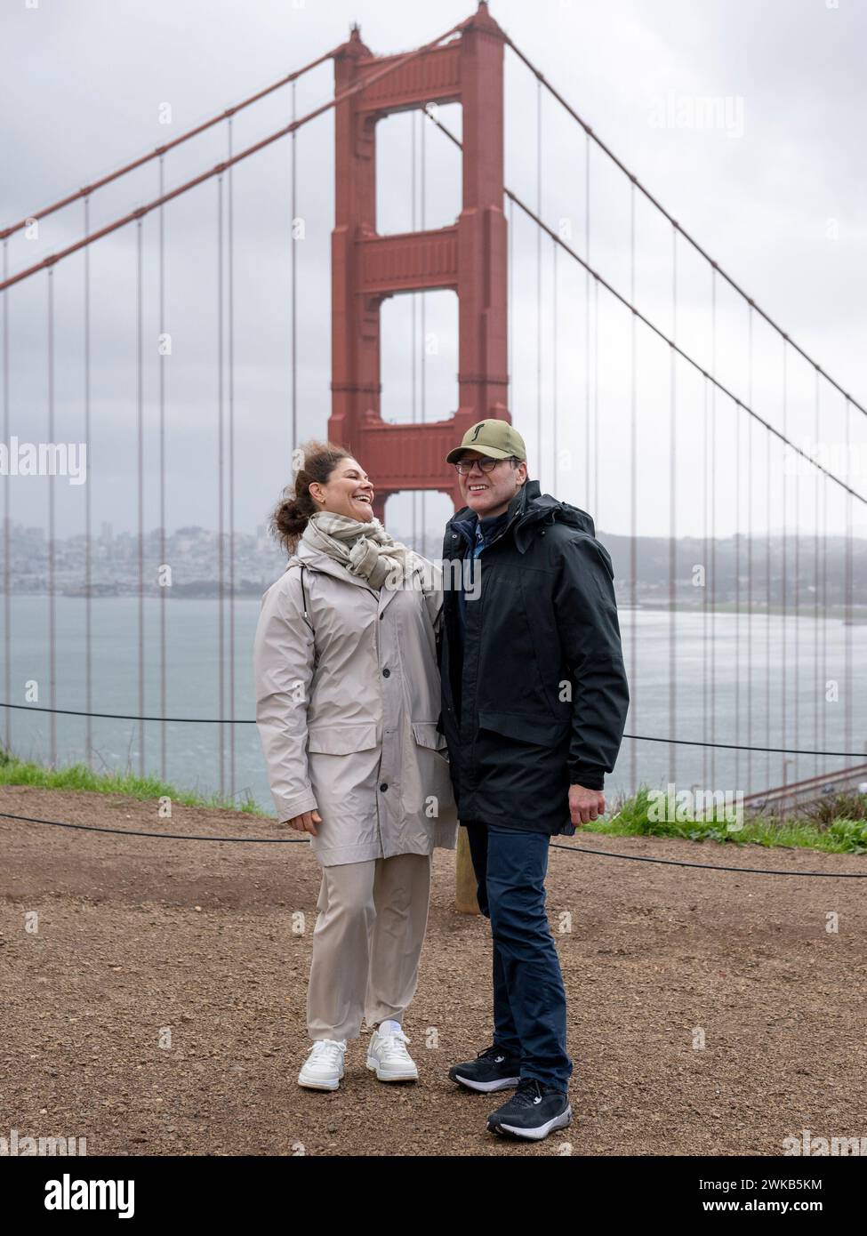 San Francisco, USA. 19th Feb, 2024. Royal Highnesses the Crown Princess ...