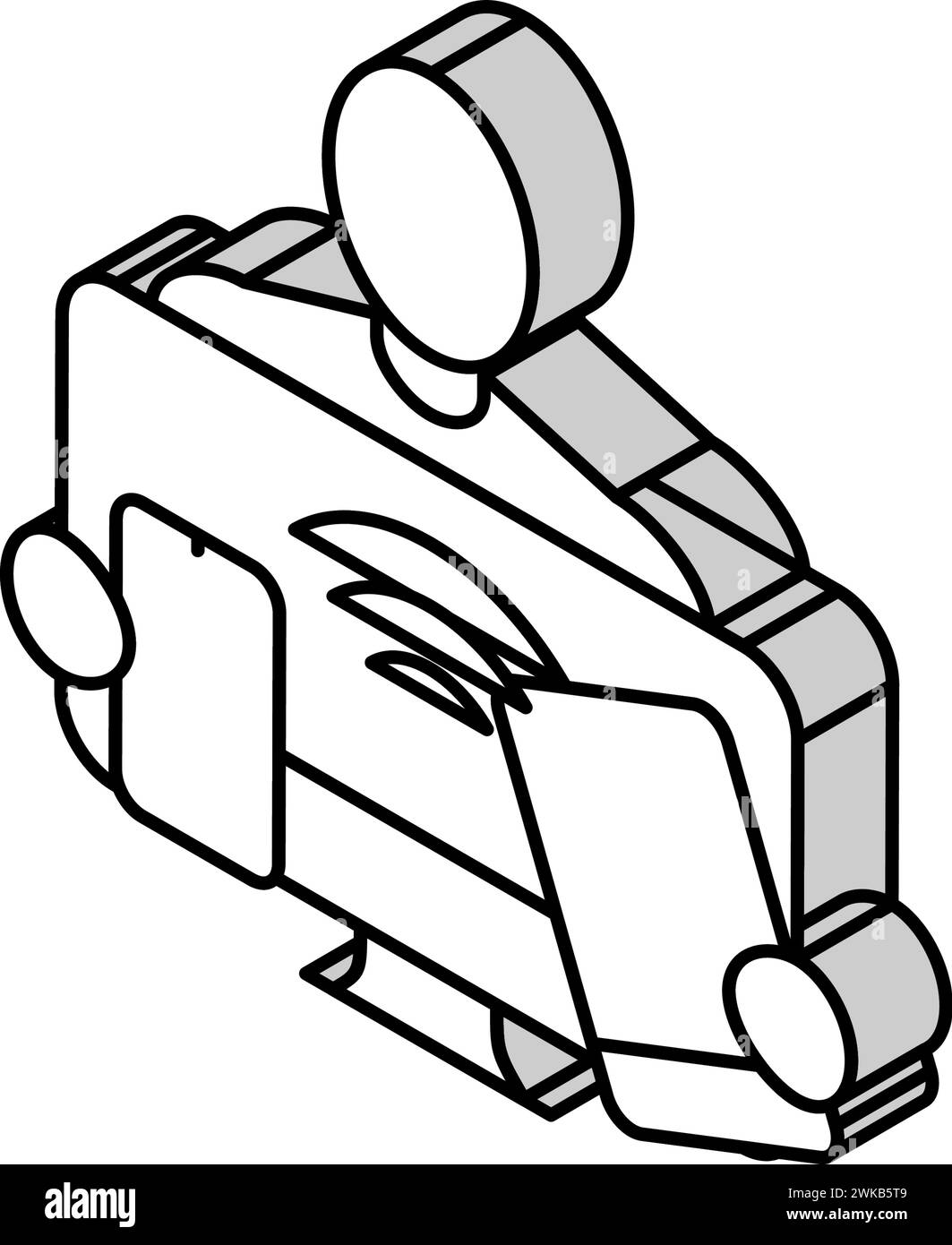 digital native technology isometric icon vector illustration Stock ...