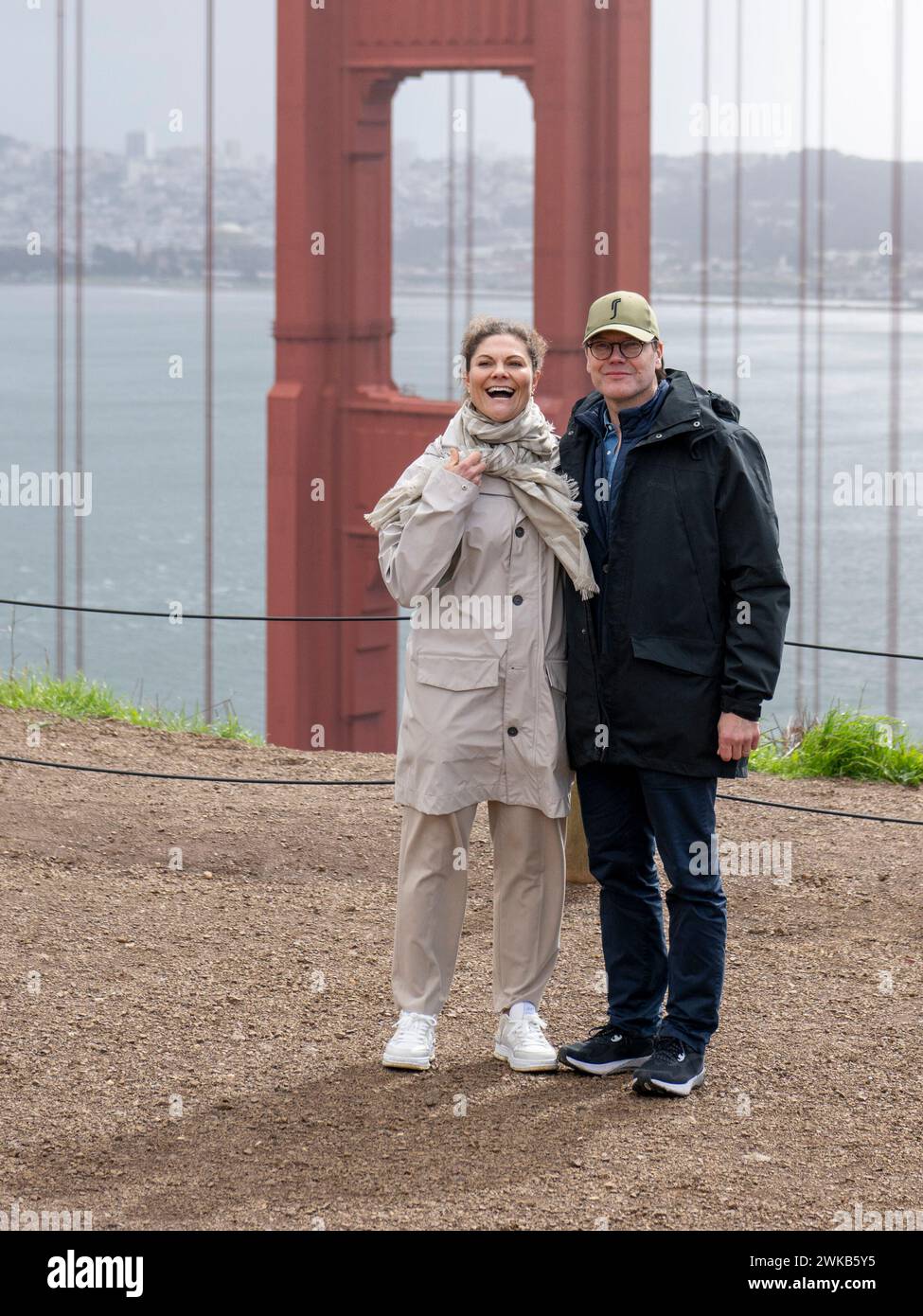 San Francisco, USA. 19th Feb, 2024. Royal Highnesses the Crown Princess ...