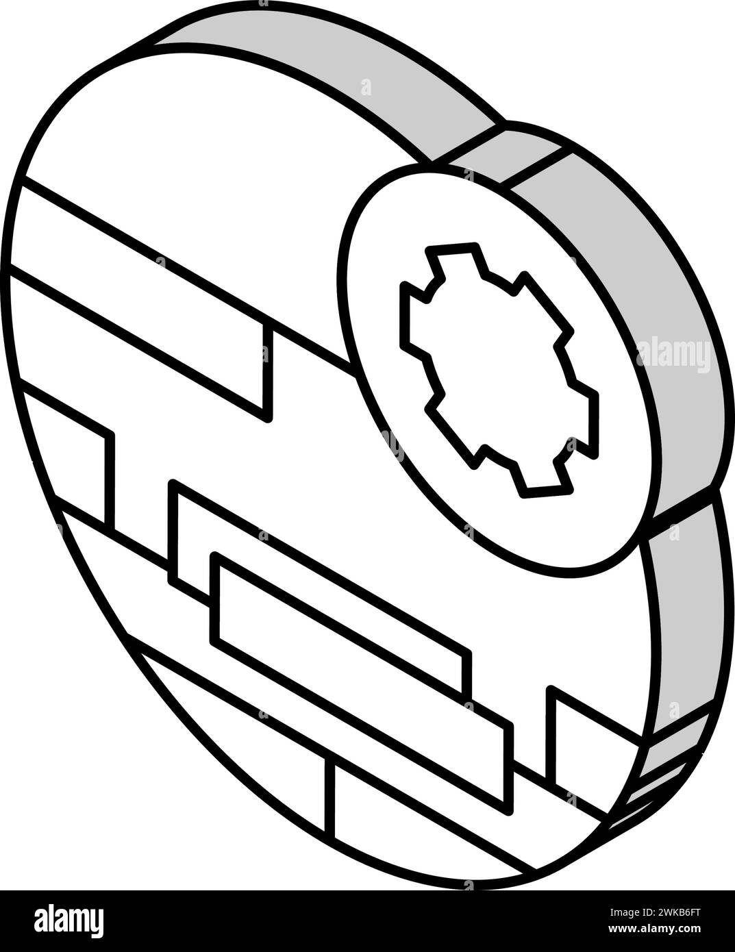 hardwood floor installation isometric icon vector illustration Stock ...