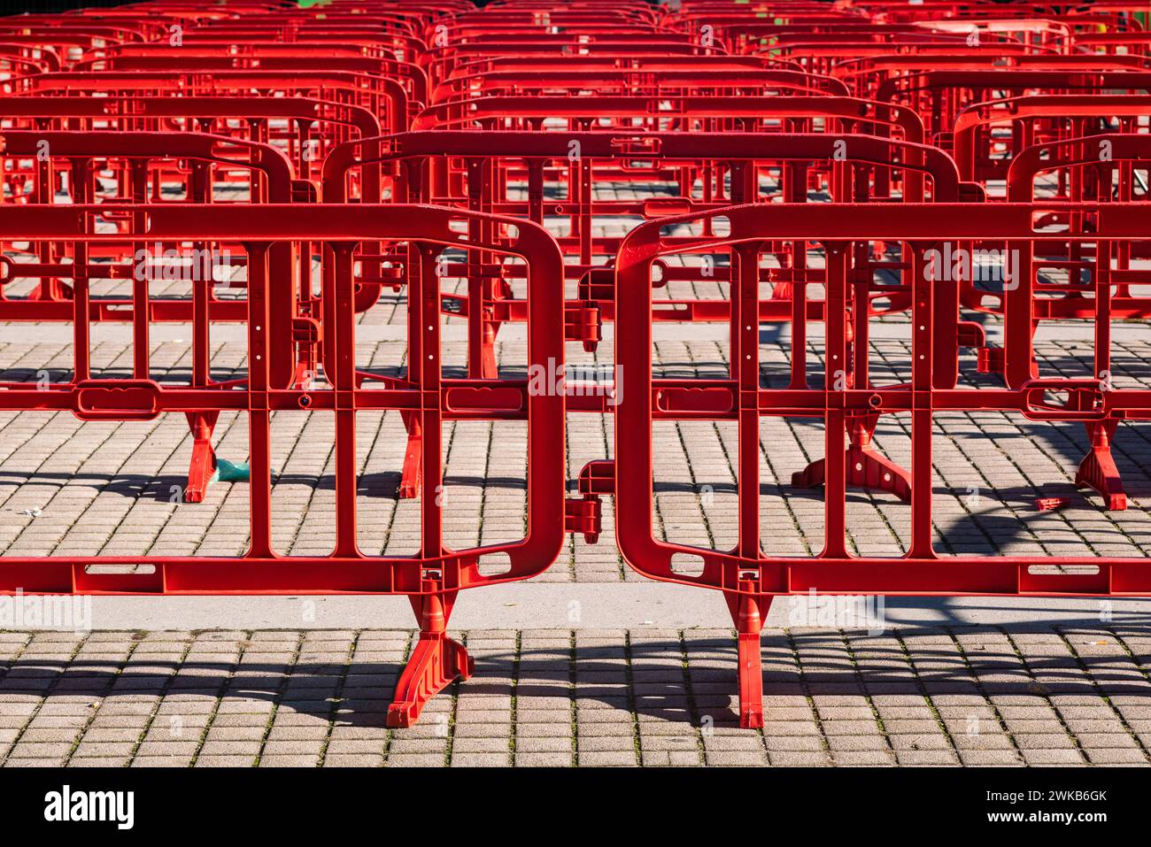 Various construction barriers hi-res stock photography and images - Alamy