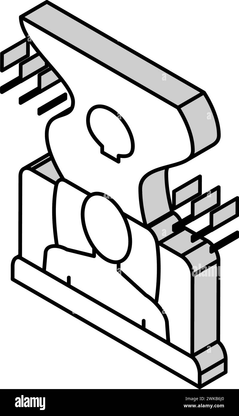 poor sleep habits isometric icon vector illustration Stock Vector Image ...