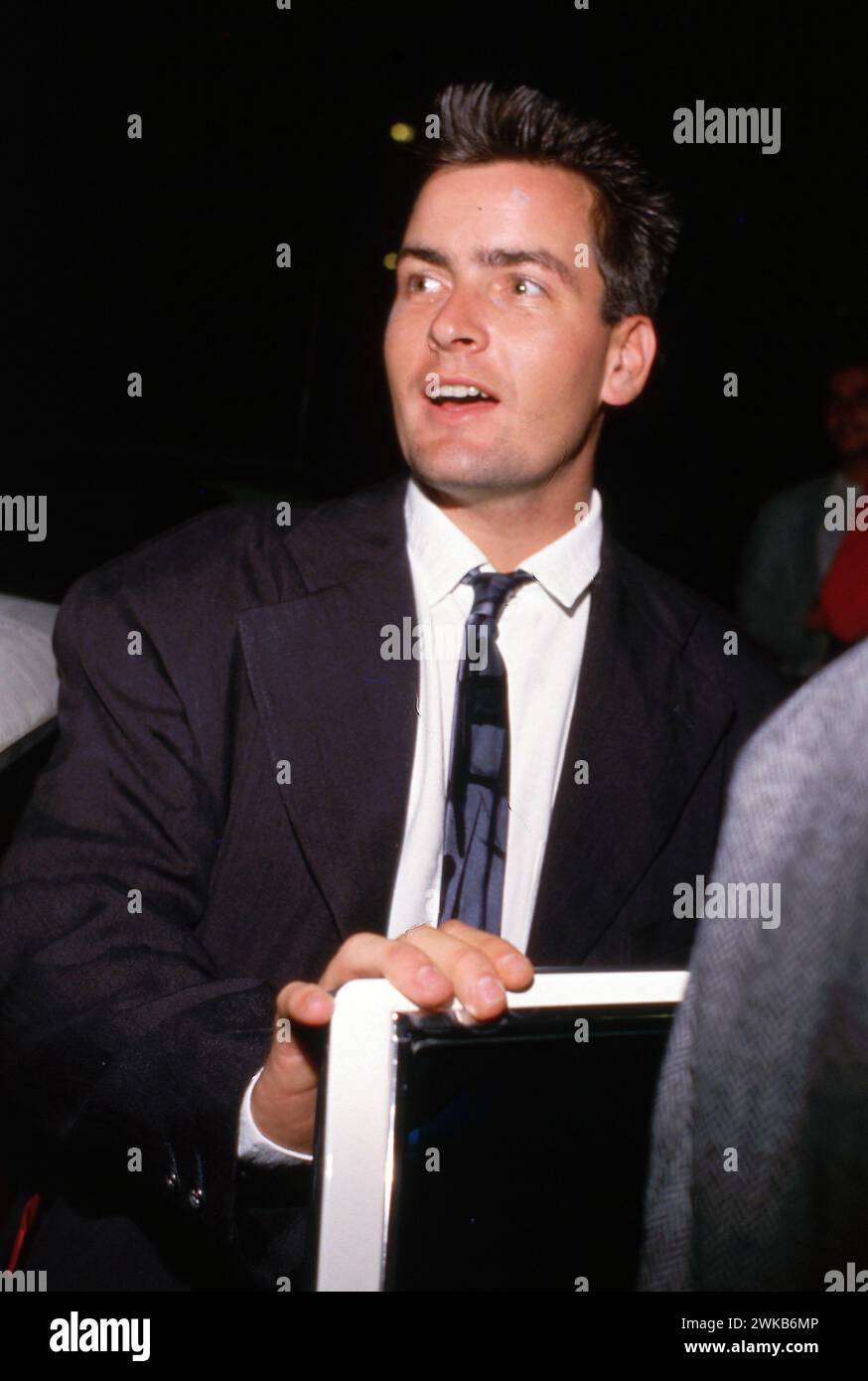 Charlie Sheen Circa 1980's. Credit: Ralph Dominguez/MediaPunch Stock ...