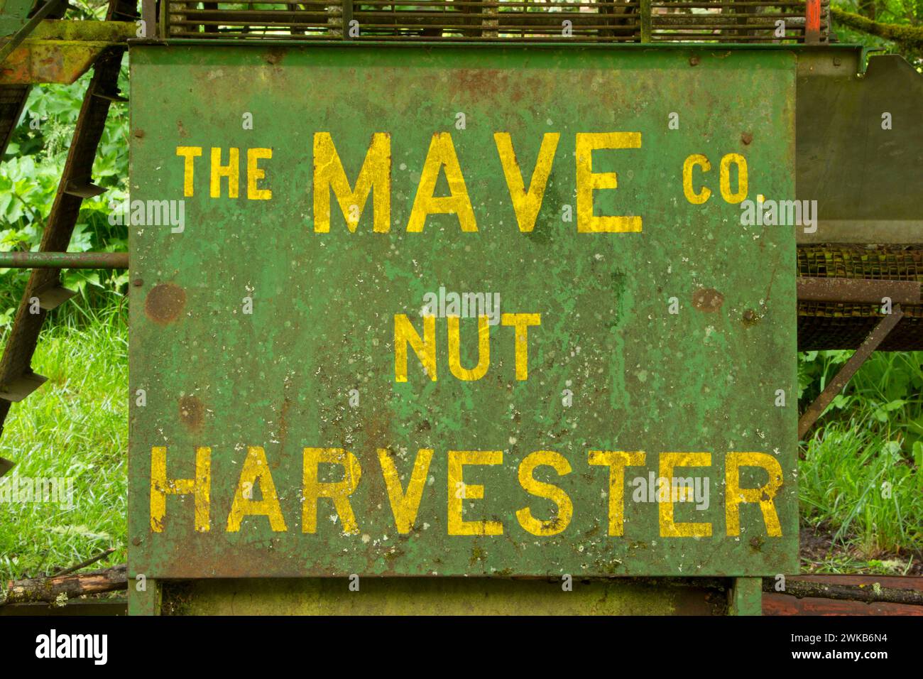 Nut harvester, Dorris Ranch Living History Filbert Farm County Park ...