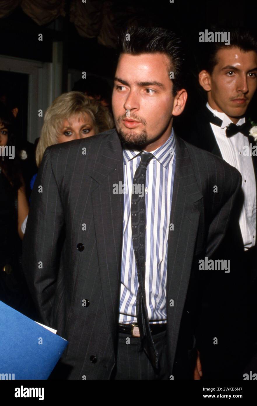 Charlie Sheen Circa 1980's. Credit: Ralph Dominguez/MediaPunch Stock ...