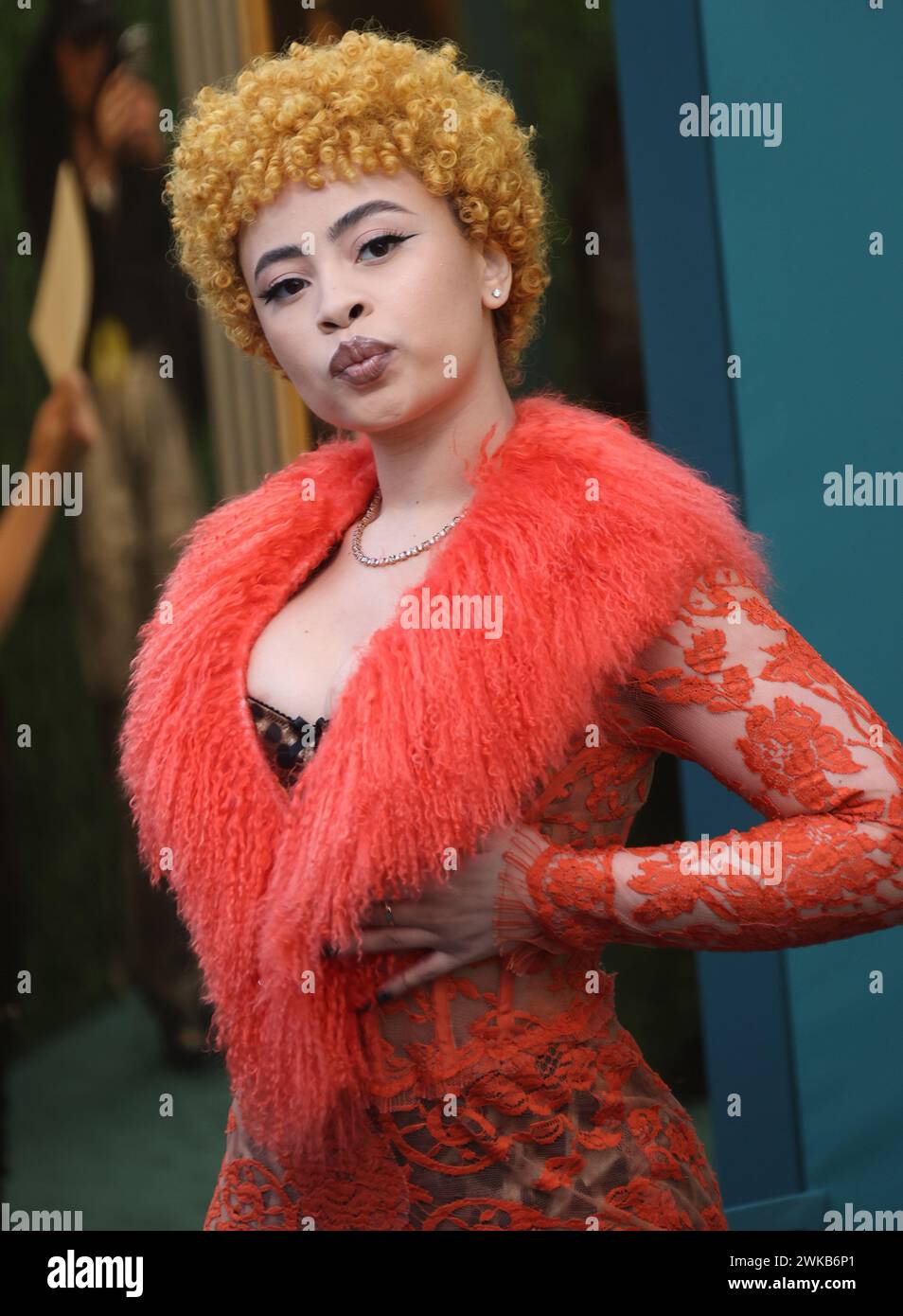 Ics Spice attends the 2024 People's Choice Awards at Barker Hangar on ...